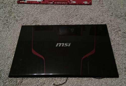 Крышка ноутбука MSI GE70 2OD-230RU