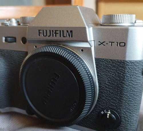 Fujifilm X-T10 с объективами и другое
