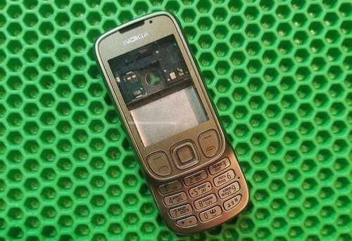 Корпус Nokia 6203 с клавиатурой, цвет золото, ориг