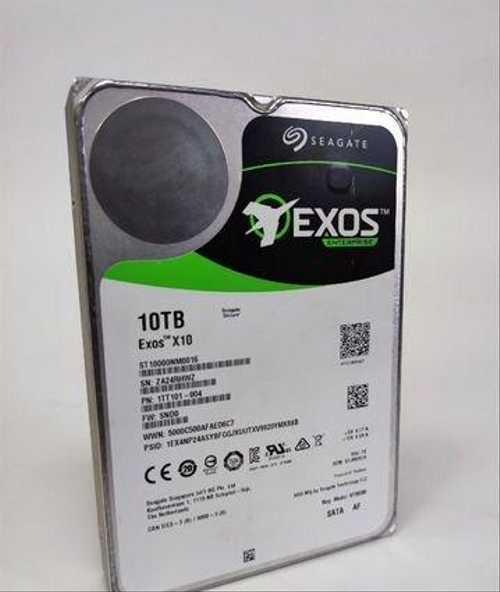 Жесткий диск 10TB Seagate Exos X10 ST10000NM0016