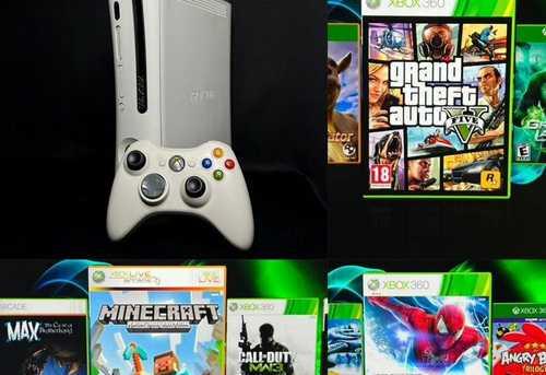 Xbox 360 (Прошита) + 1000 Игр