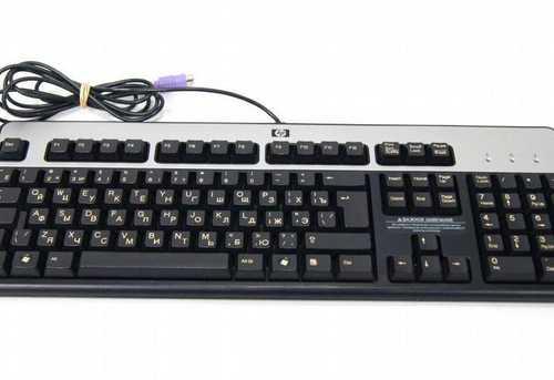 PS/2 клавиатура Hewlett-Packard KB-0316 (Black-Sil
