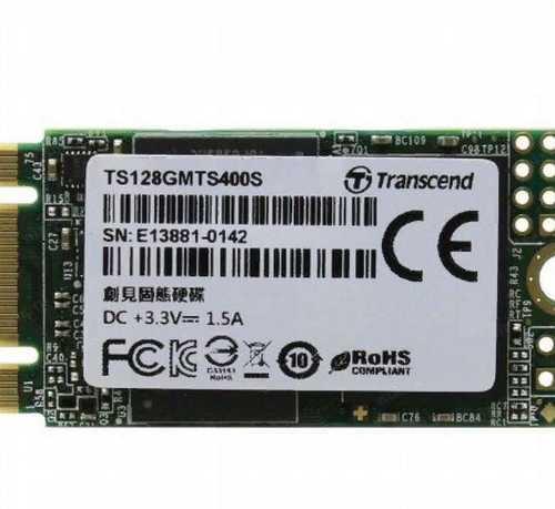 Жесткий диск SSD M.2 Transcend 128Gb (TS128gmts400