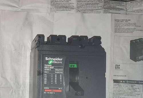 Автоматический выключатель schneider NSX 100-250