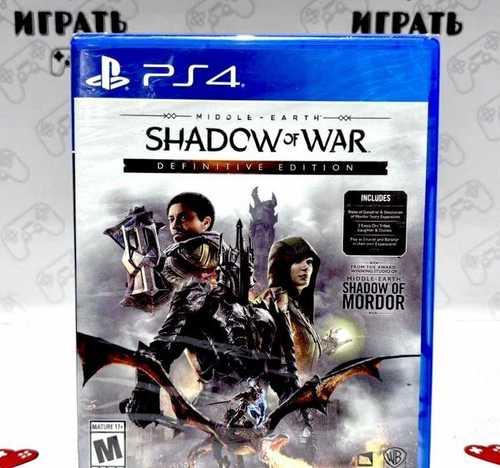 Middle-Earth Shadow of War Definitive Edition PS4