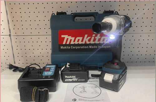 Гайковерт makita № DTW 300 + 2 аккумулятора и зрд