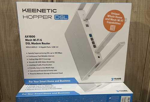 Роутер Keenetic Hopper DSL AX1800 (KN-3610), новый