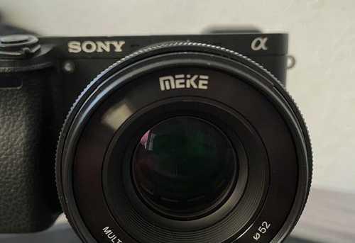 Объектив meike 50 mm f1.7 FE Sony E