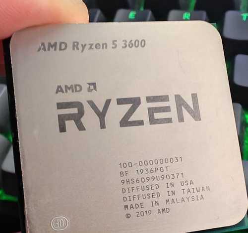 Процессор amd ryzen 5 3600