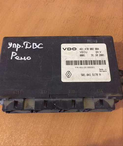 Блок управления VDO Renault 5010415179