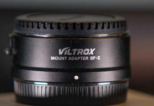 Переходник viltrox canon EF на Nikon Z