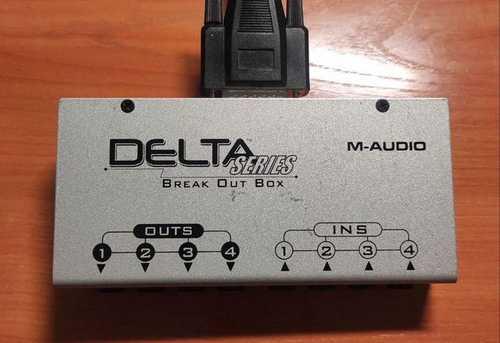 Звуковая аудиокарта M-audio Break out box Delta