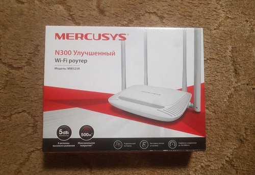 Wi-Fi роутер Mercusys N300 Улучшенный