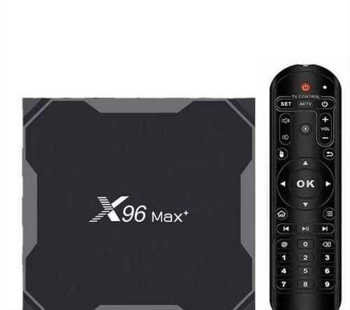 Приставка Android TV X96max Plus 4GB+32/64GB