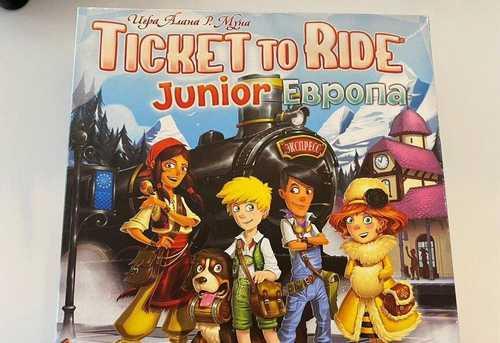 Игра Ticket to Ride Junior Европа