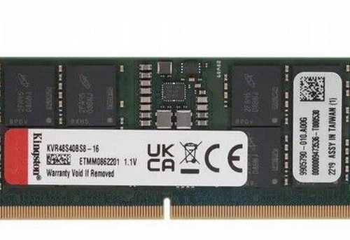Оперативная память Kingston SO-dimm DDR5 16Gb