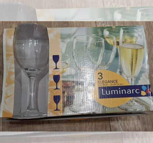 Бокалы для вина luminarc