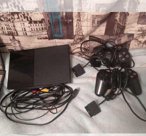 Sony playstation 2 чипированая