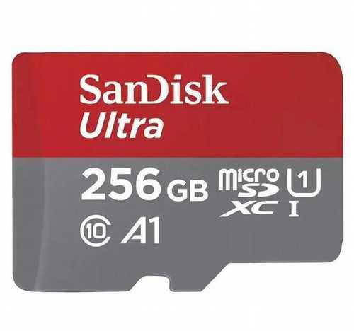 Карта памяти SanDisk Ultra microsdxc 256 гб sdsquac-256G-GN6MN