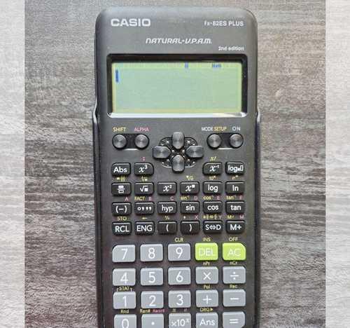 Калькулятор casio fx 82es plus