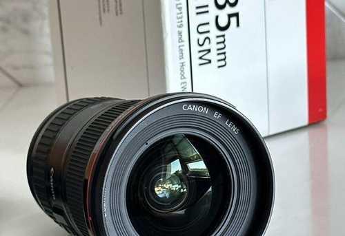 Объектив Canon EF 16-35mm 2.8L USM