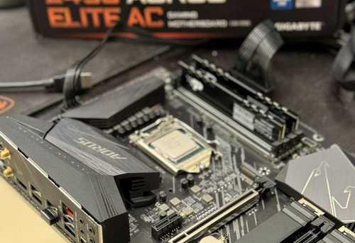 Комплект i5-10600k + Z490 Aorus Elite AC wifi