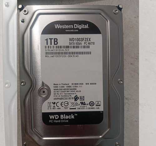 Hdd WD black 1tb