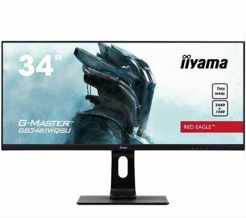 Новый Монитор iiyama 34" gb3461wqsu-B1 IPS 3440x