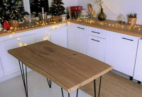 Кухонный стол из ценного массива