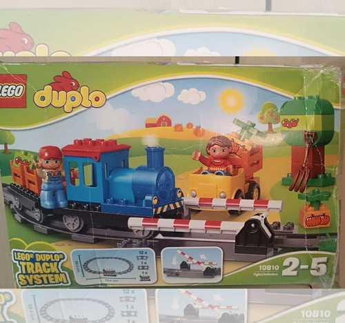 Lego duplo железная дорога два набора