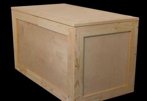Сундук (ящик) с крышкой для балкона и хранения
