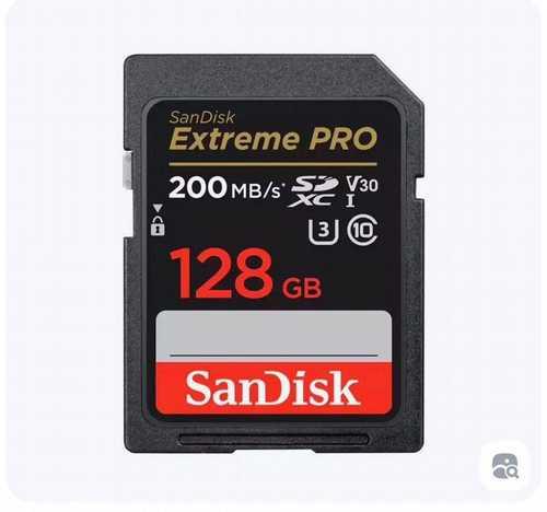 Карта памяти sandisk extreme pro 128gb