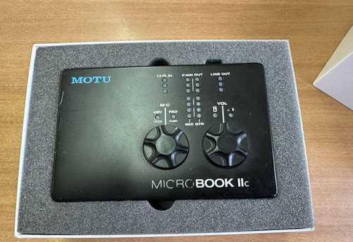 Студийный аудиоинтерфейс Motu Microbook IIc