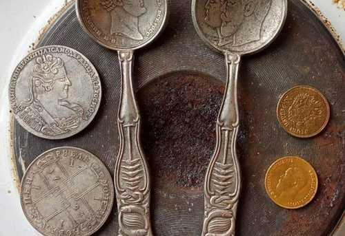 Монеты и ложки