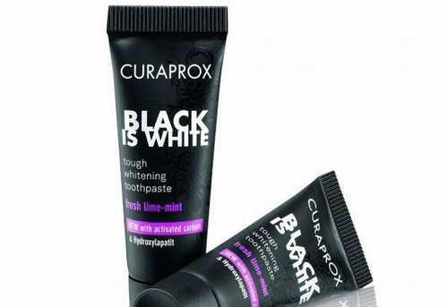 Curaprox Зубная паста Black is White, 10 мл