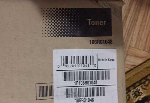 Тонер-картридж Xerox 106R01048 Черный
