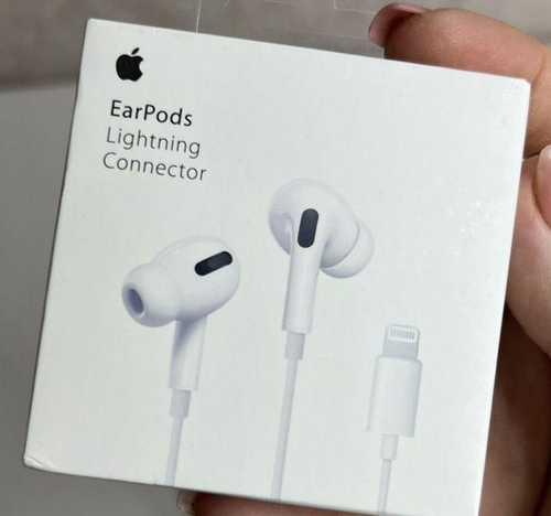 Наушники apple earpods lightning