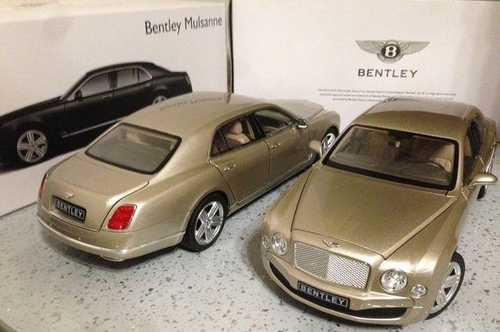 Модель Бентли 1:18 Bentley Mulsanne