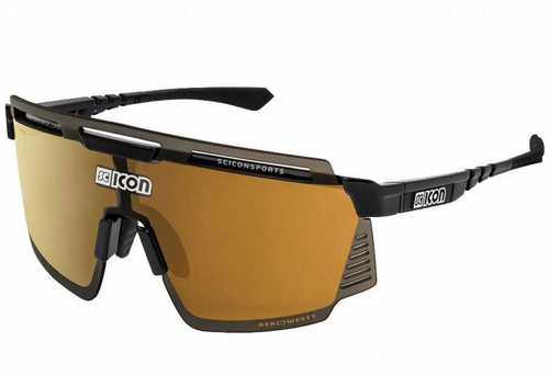 Очки Scicon Aerowatt black gloss / multimirror bro