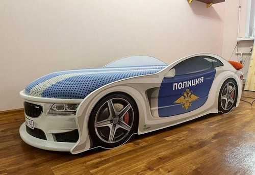 Машина-кровать детская Полиция
