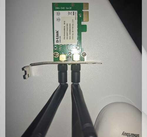 Wi-Fi адаптер D-Link DWA 548 pci-e