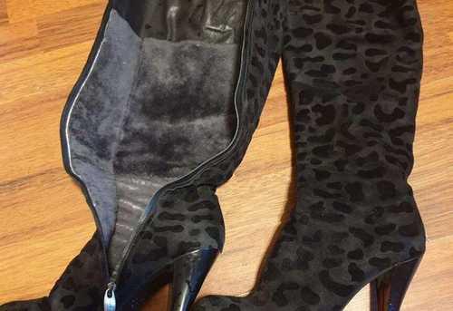 Сапоги зимние Loriblu Италия 40-41 р., нат. замша