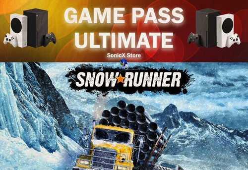 Подписка Xbox Game Pass Ultimate + SnowRunner
