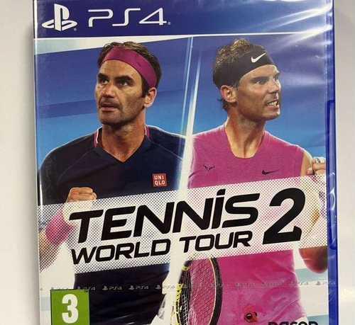Tennis World Tour 2 новый диск для PS4