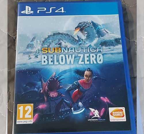 Игра на PS 4 subnautica below zero