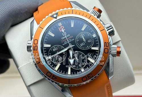 Часы omega seamaster chrono orange