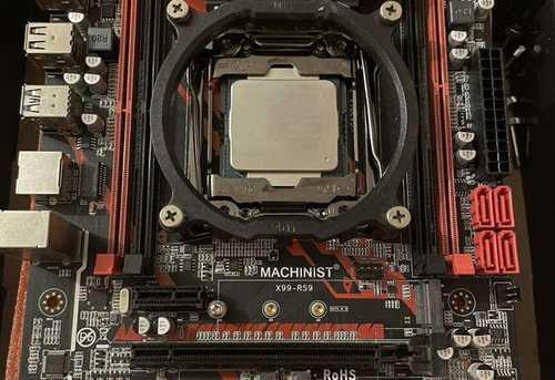 Сборка Xeon E5 2640v3 + X99-RS9 + 16 Gb + кулер