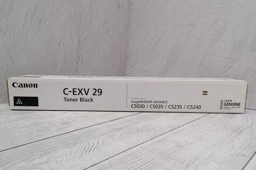 Картриджи оригинальные Canon C-EXV29 Black