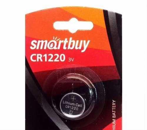 Элемент питания CR 1220 Smartbuy (литиевая)