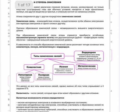 Материалы для подготовки к ЕГЭ по химии